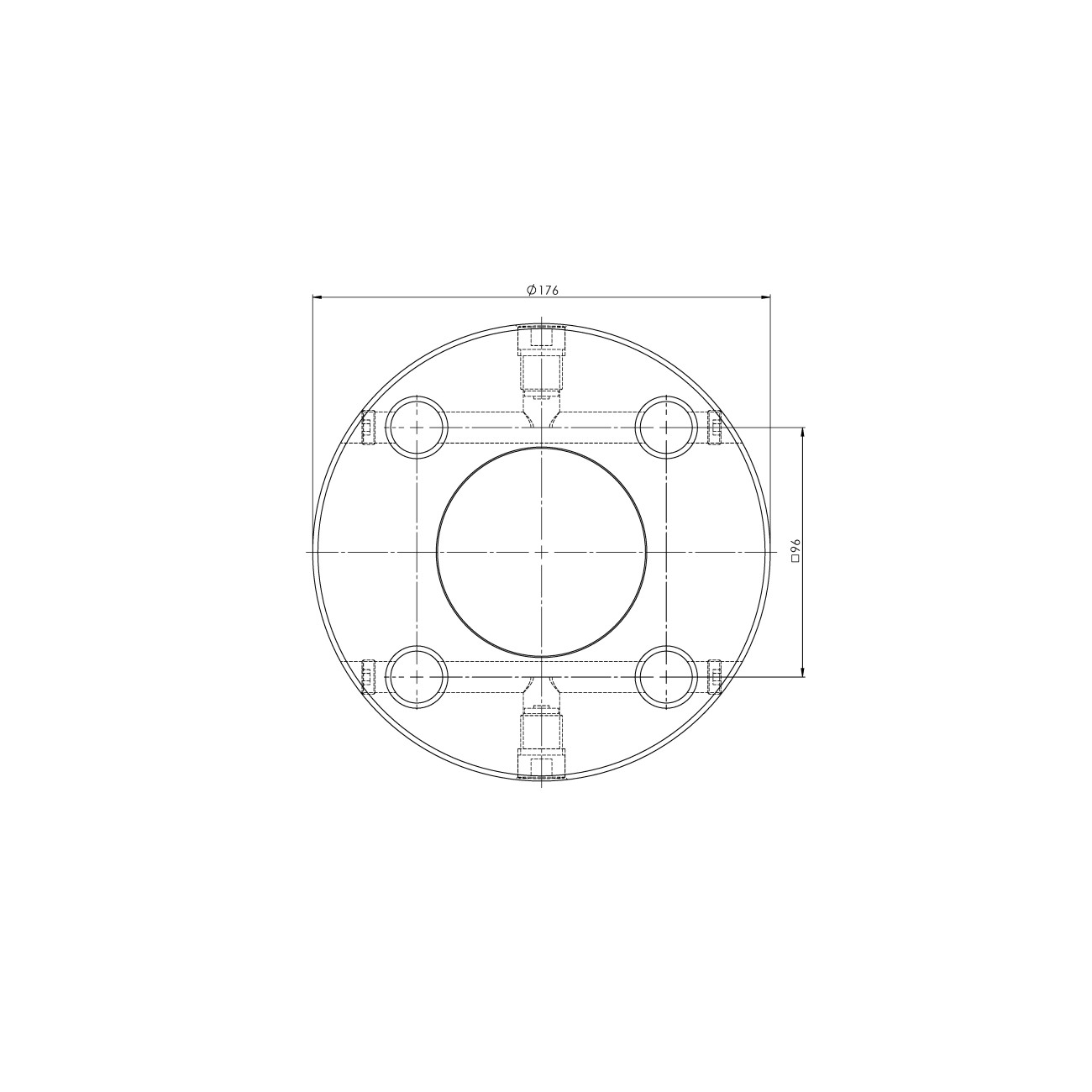 45803: Quick•Point® Round Plate | LANG Technik